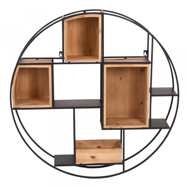 Wandregal Rund Ø 75 cm Abaco | Baytex