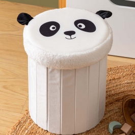 Poef + Opbergbox Panda | Eazy Living